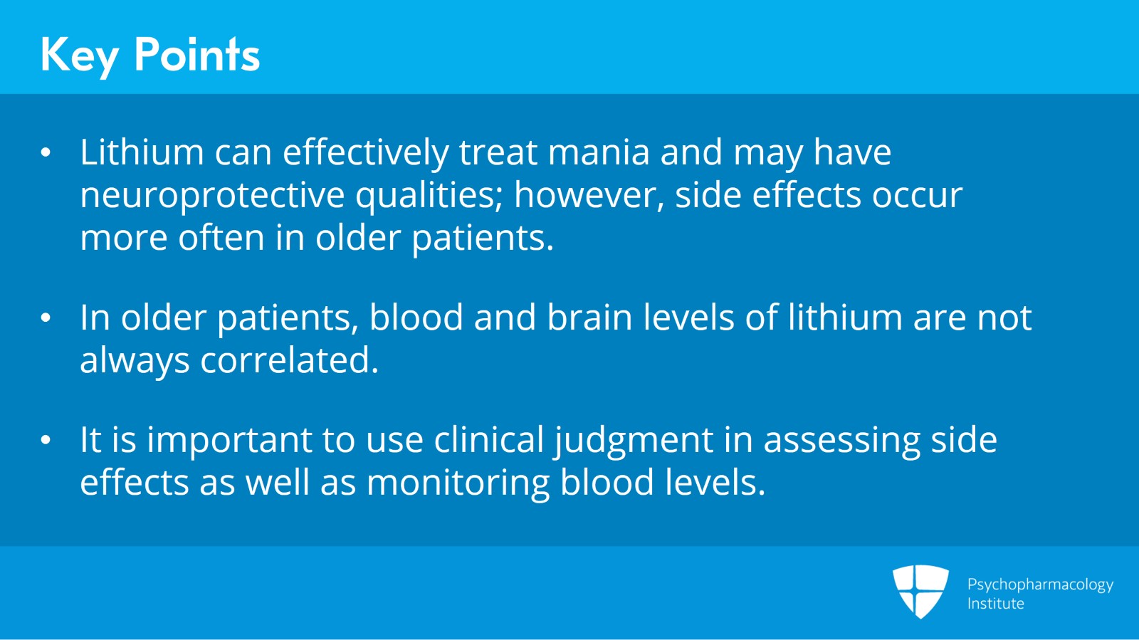 Psychopharmacology Institute